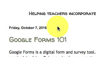 TeachingTechNix: CraftyCursor Google Chrome Extension