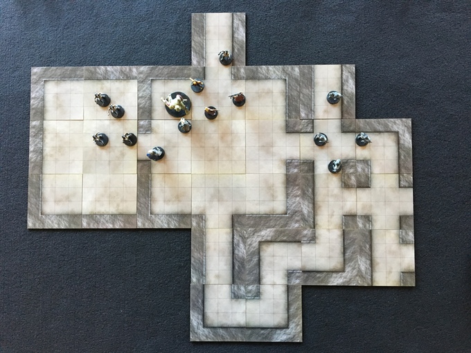 Tenkar's Tavern: Kickstarter - Fantasy 1" Grid Dungeon Tiles for ...