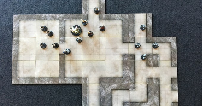 Tenkar's Tavern: Kickstarter - Fantasy 1" Grid Dungeon Tiles for ...