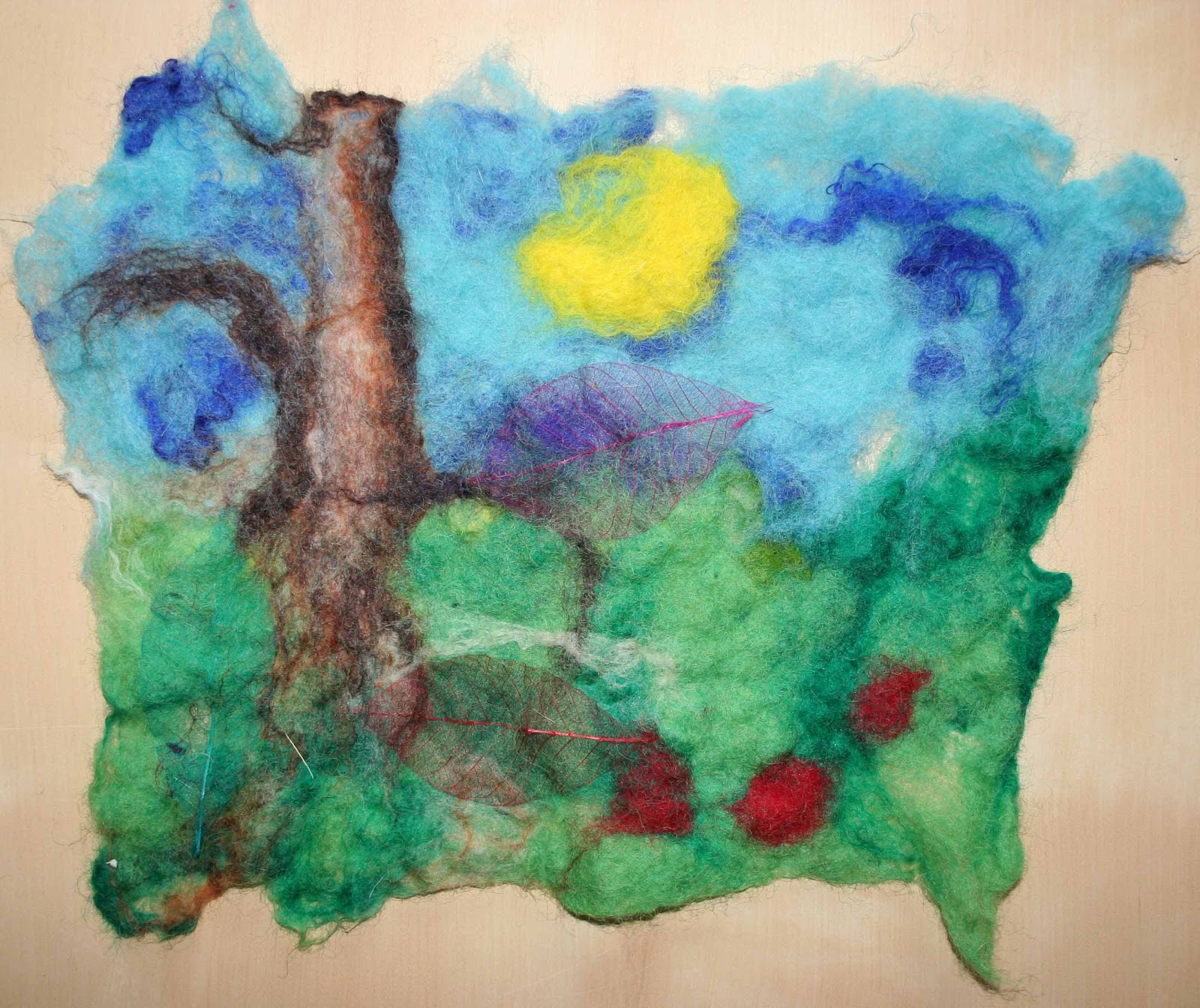 Creating and Educating: Felt Landscapes