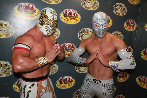 Historia del Wrestling: Místico, Carístico y Rush vs Cibernético ...