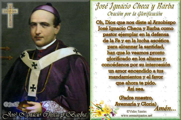 Santidad Ecuador: Estampita y Oración por José Ignacio Checa y Barba ...