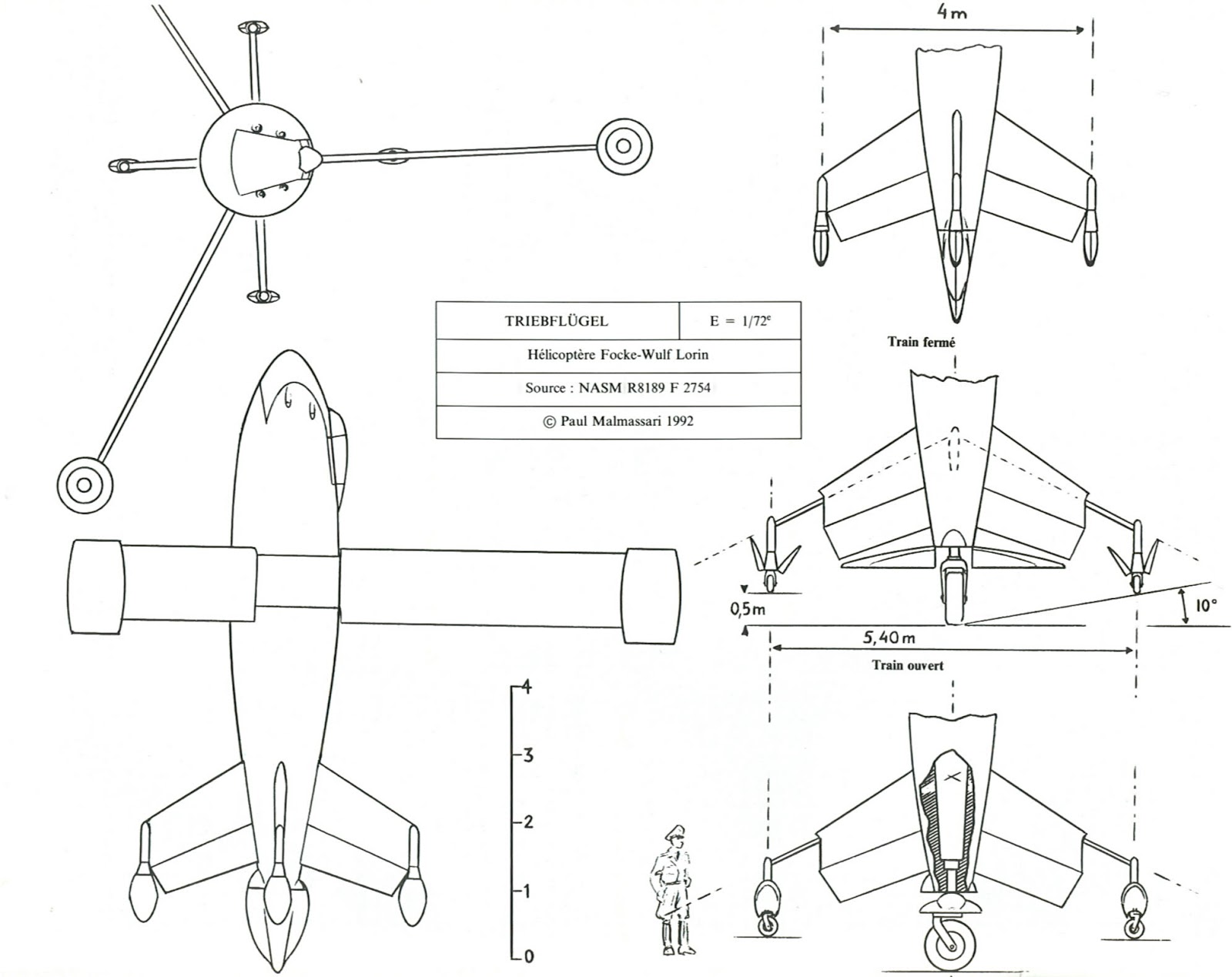 Le Focke-Wulf "Triebflügel".