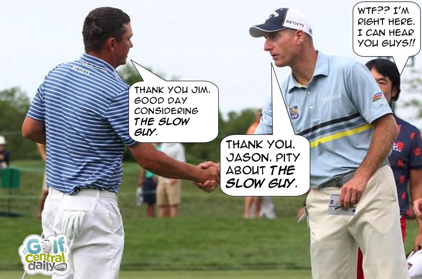 Friday Funnies: Hideki's Caddie, The Slow Guy And A Big X ...