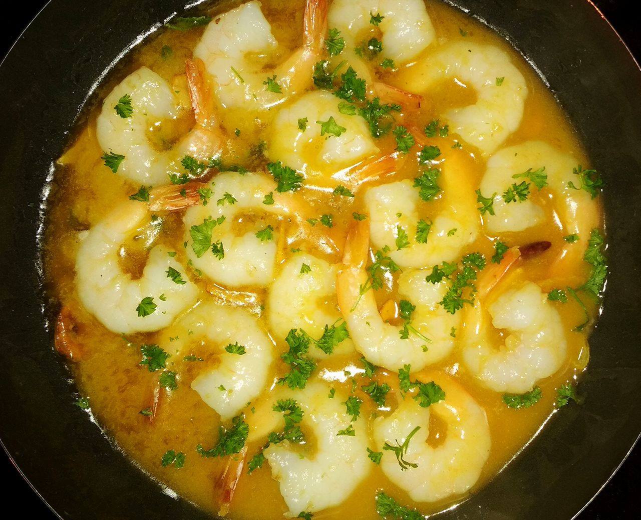 Gambas al ajillo estilo Robin Food... - Hoy para cenar