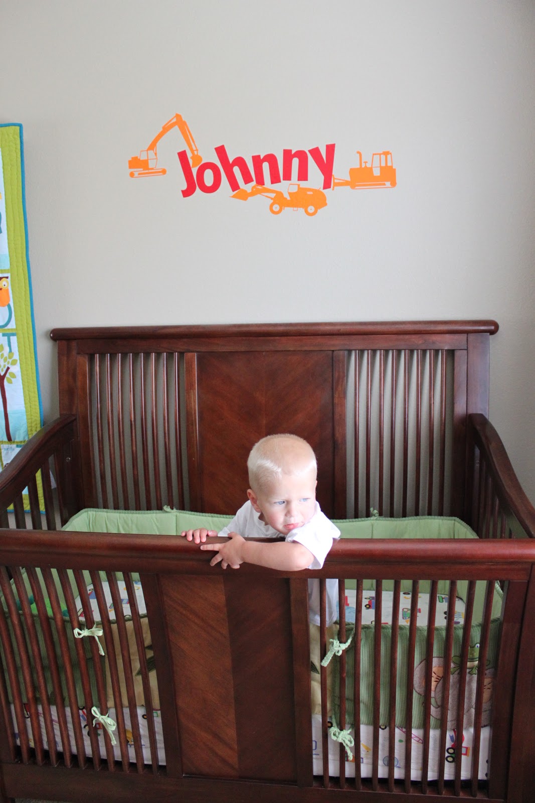 Baby Durso: Johnny's "big boy" room