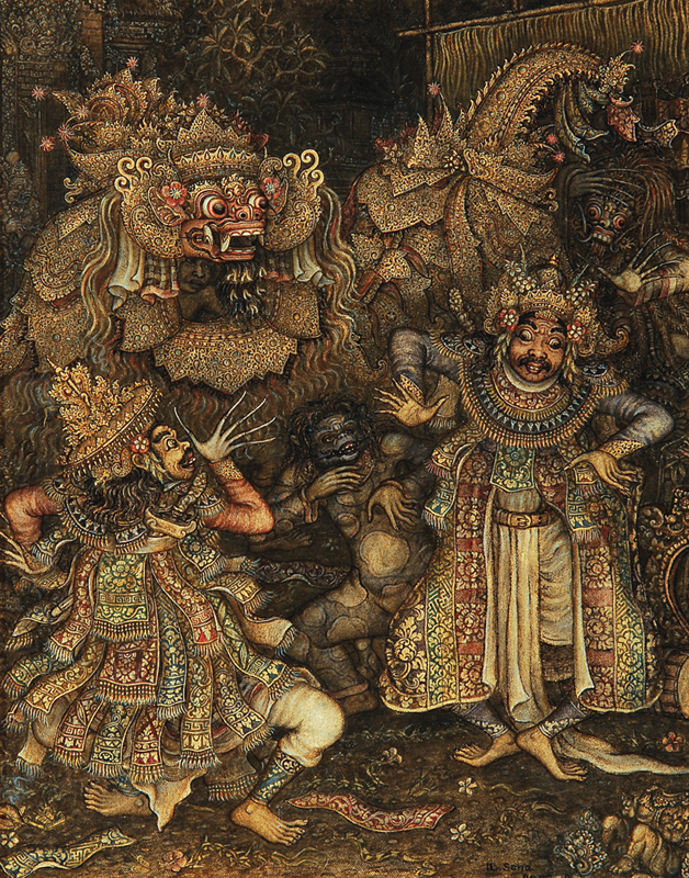 Art Lover: Lukisan Tradisional Bali daerah Ubud