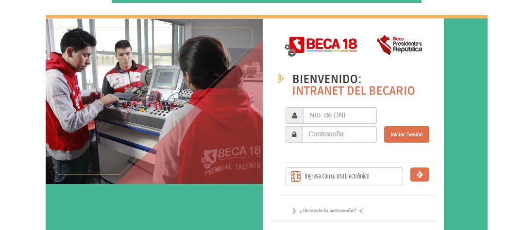 Intranet Del Becario | Beca 18 | Pronabec Intranet | Intranet Pronabec