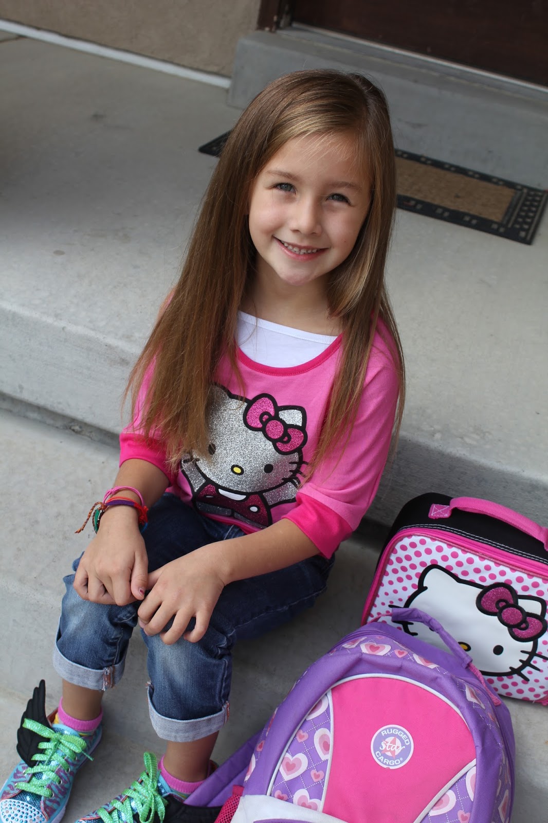 Schramm Family: 1st day of 1st GRADE!!