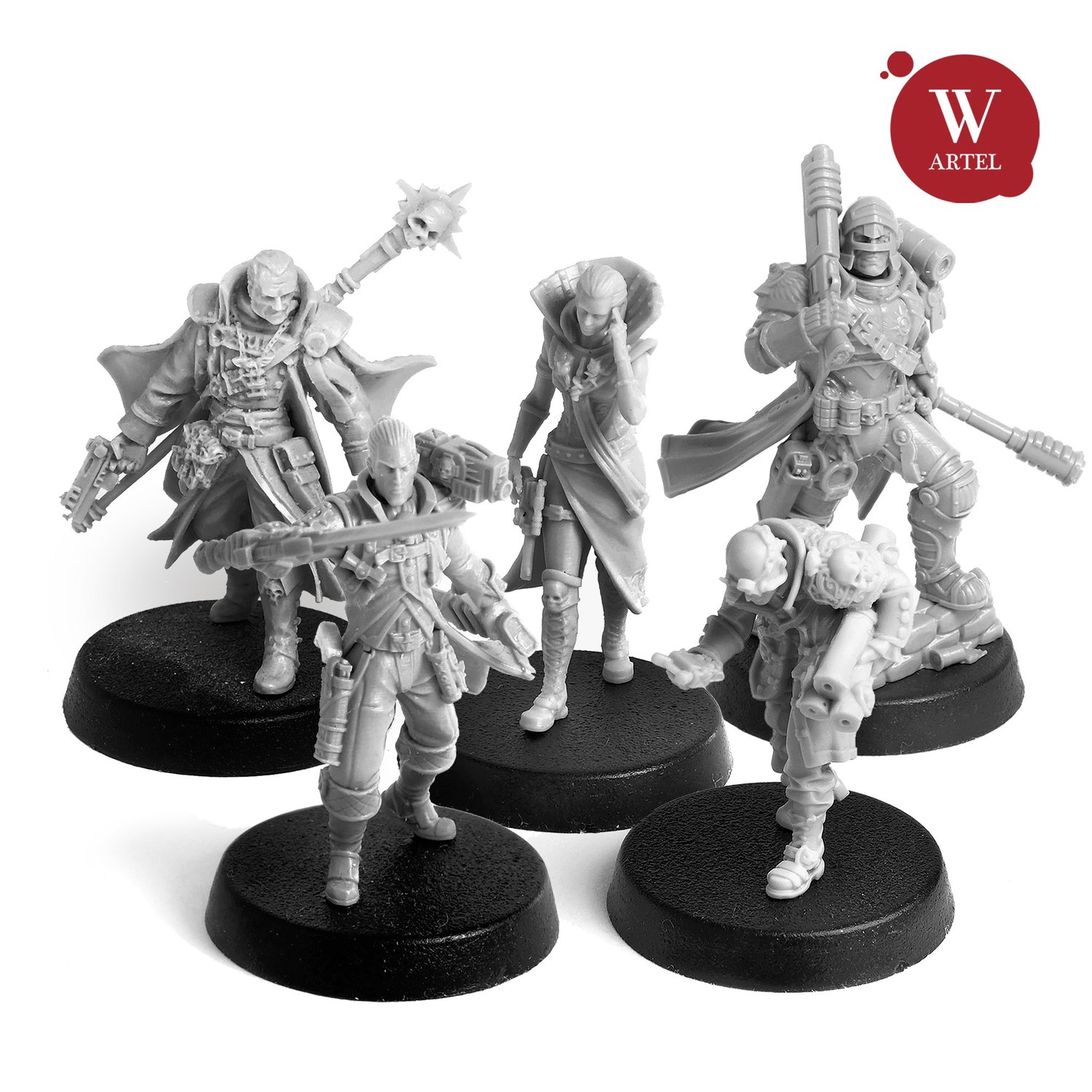 GW's Eisenhorn Model vs an existing Artel "W" Miniatures extremely ...