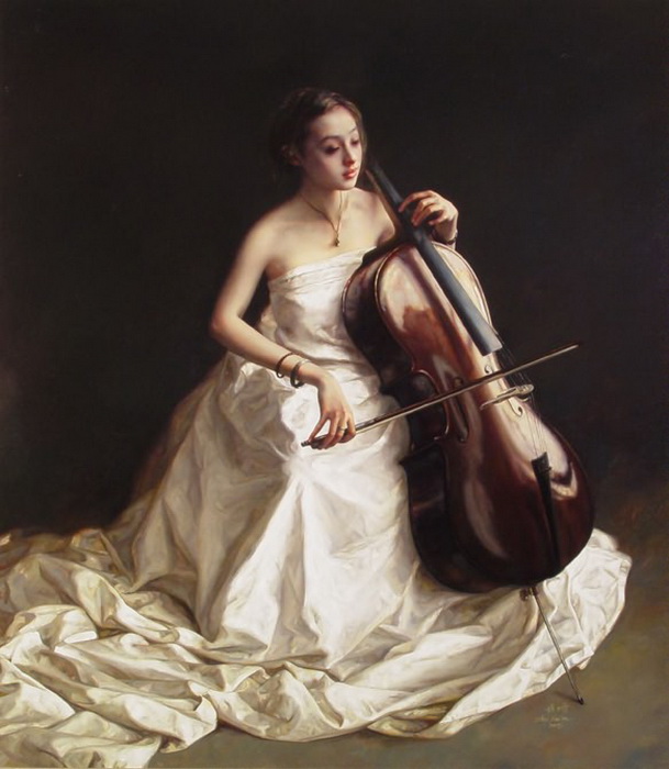 IMAGINA Y CREA: The Music Lesson, paintings