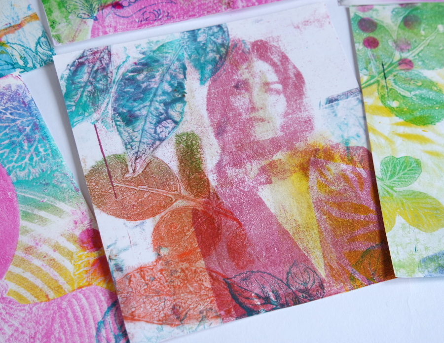 GiogioCraft: GelliArts® Artist and gelli plate Magazine images transfer ...