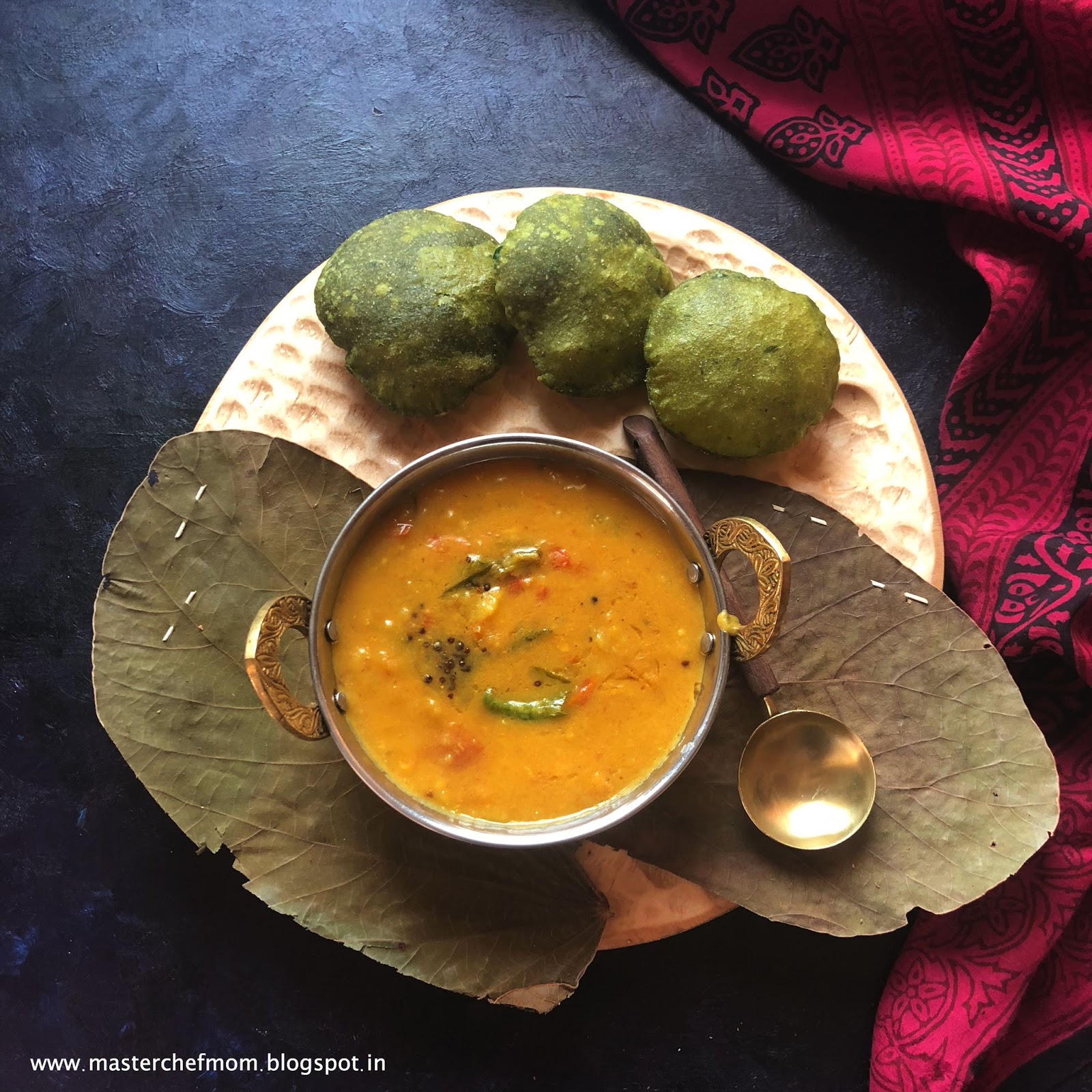 MASTERCHEFMOM: Methi Puri |Methi Poori Recipe | Puffed Indian Bread ...