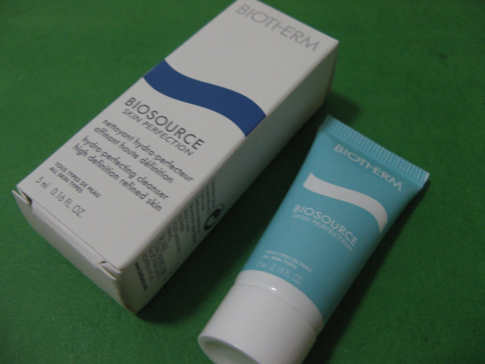 Review : Biotherm Biosource Skin Perfection Hydra-Perfecting Cleanser ...