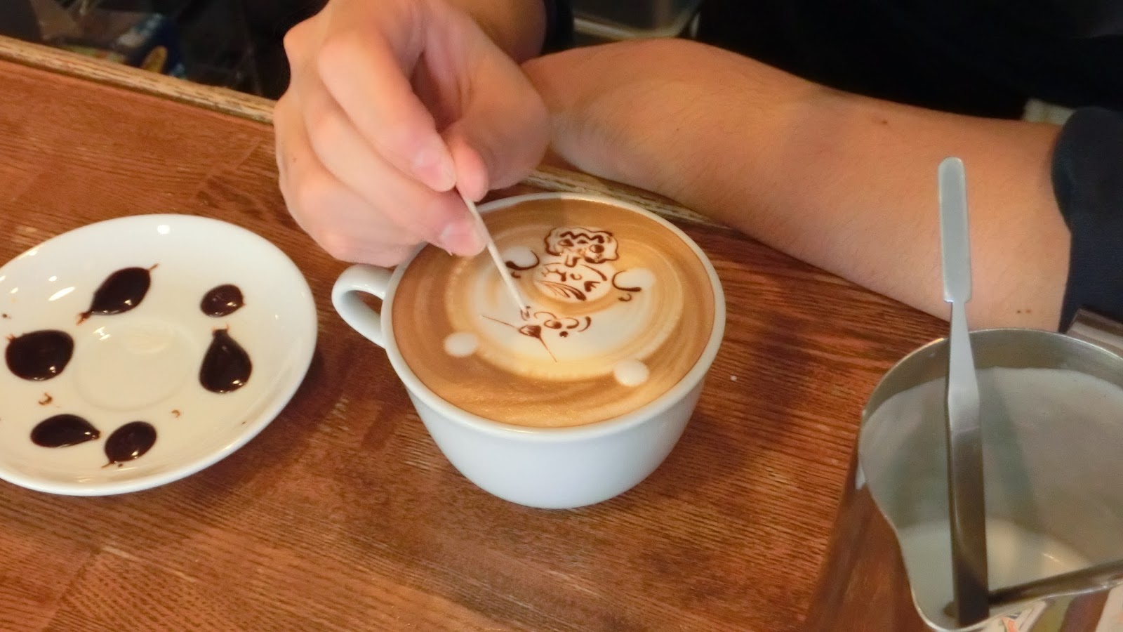 Cafe Harajuku by CanUdoitCat: Cute Latte Art at Cafe ChocoTea