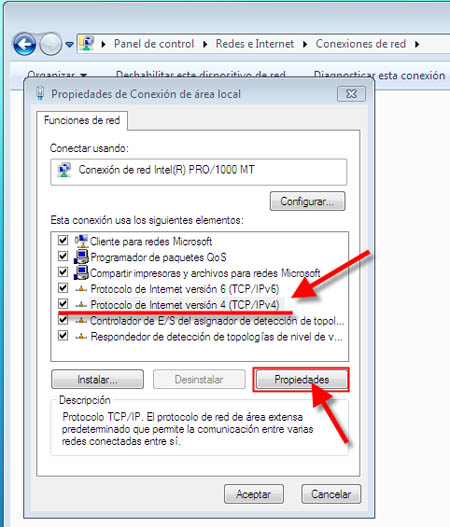 De todo un poco: Como asignarnos una IP privada en Windows 7