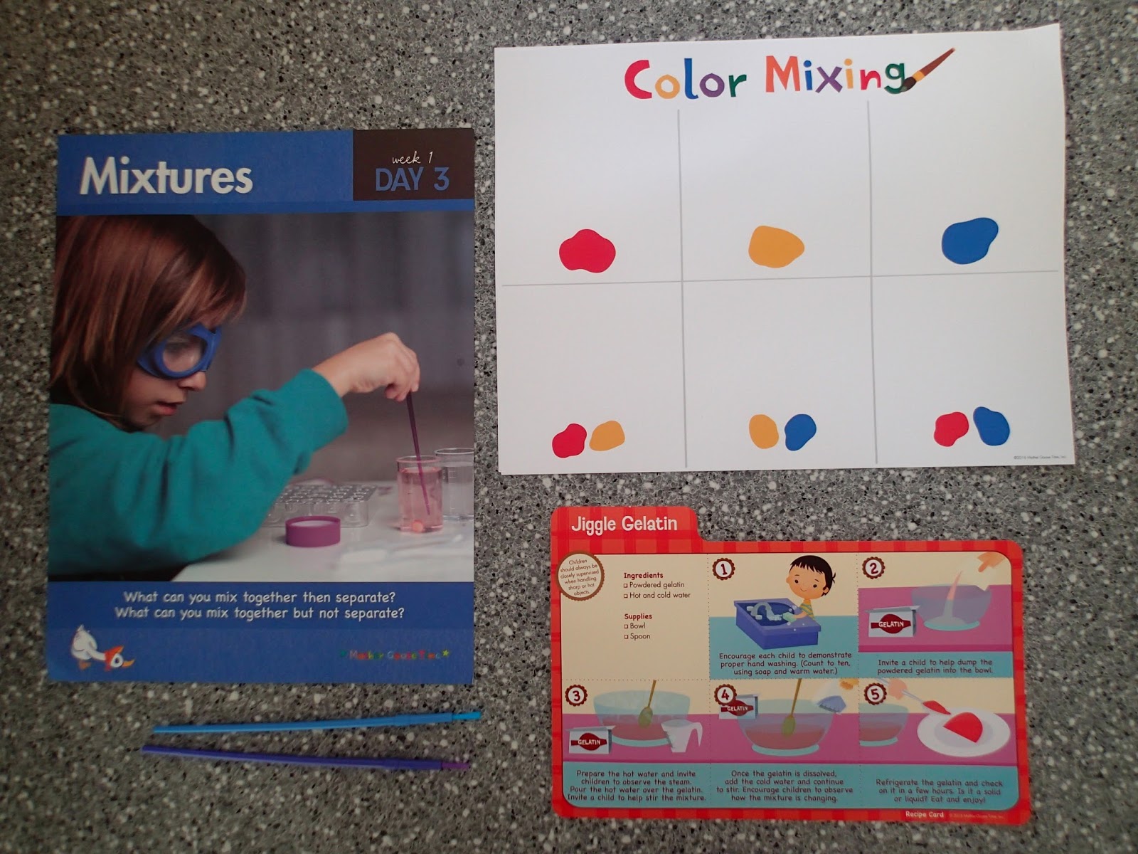 1 Day at Home: Mixtures