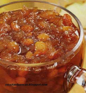 Saber comer para melhor viver...: Compota de Maçã com Passas