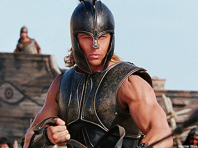 Achilles Warrior Brad Pitt