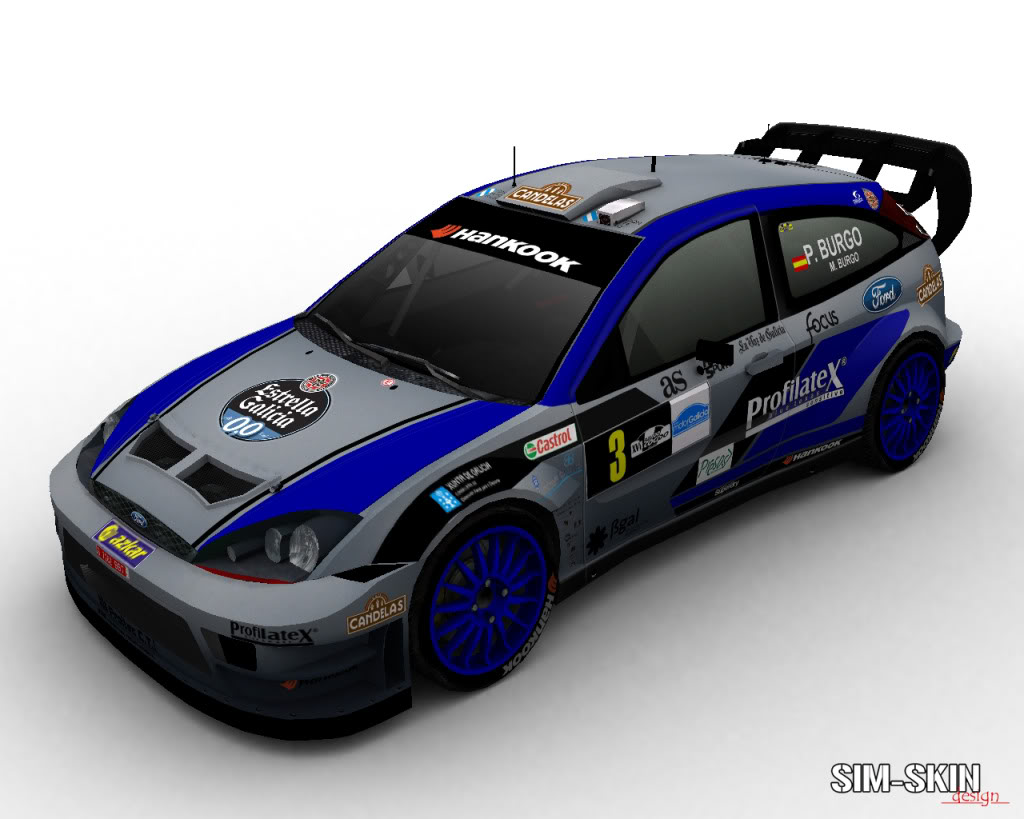 Chr Productions: Ford Focus WRC 2004 - Pedro Burgo - Rallye do Cocido 2011