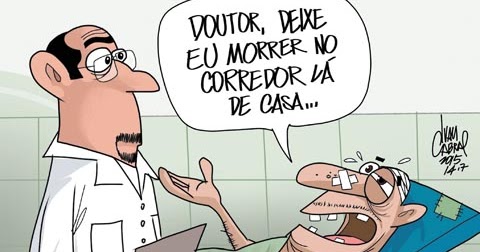 Sorriso Pensante-Ivan Cabral - charges e cartuns: Charge do dia: Corredores
