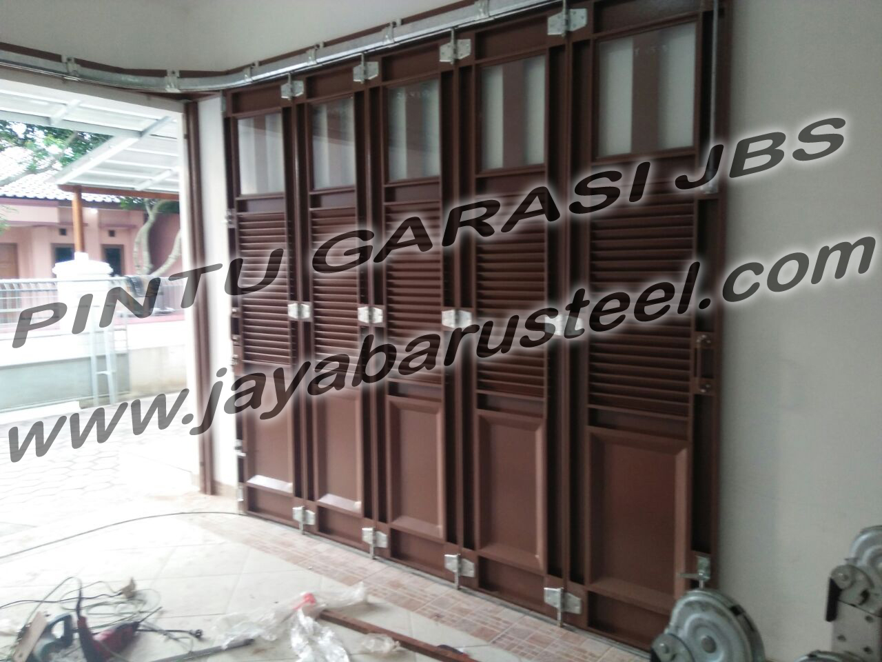 Pintu Lipat Toko Surabaya, Model Pintu Besi Garasi Rumah Surabaya ...
