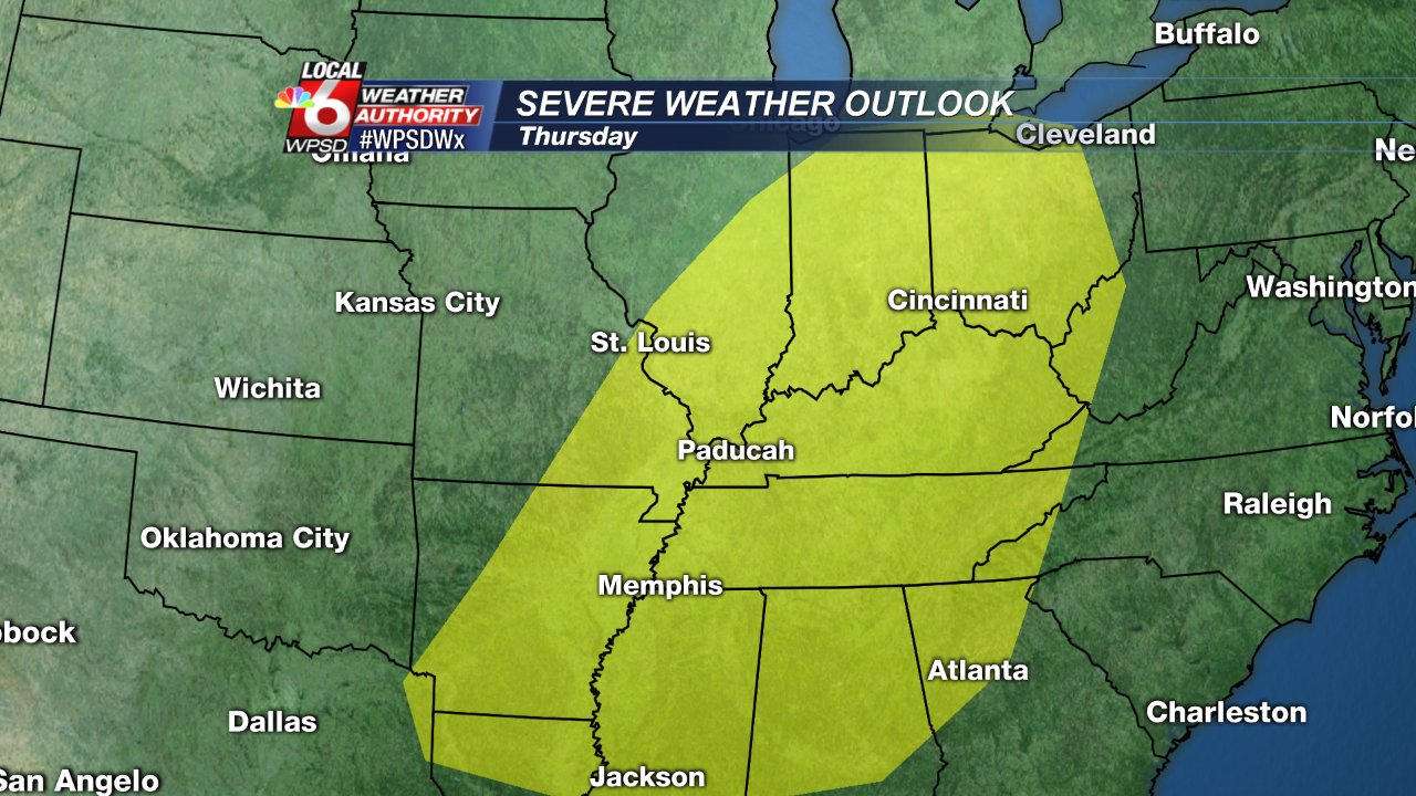 Thursday Severe Weather Threat