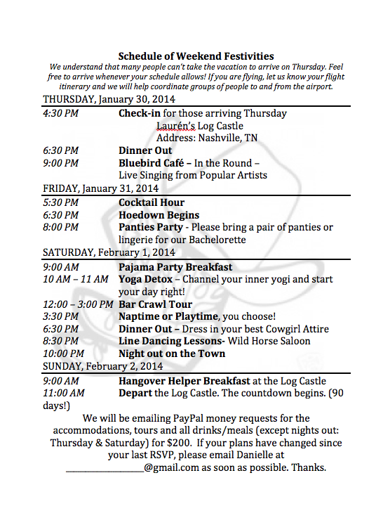 Kicking Up Our Heels In Nashville - A Cowgirl Bachelorette Weekend ...