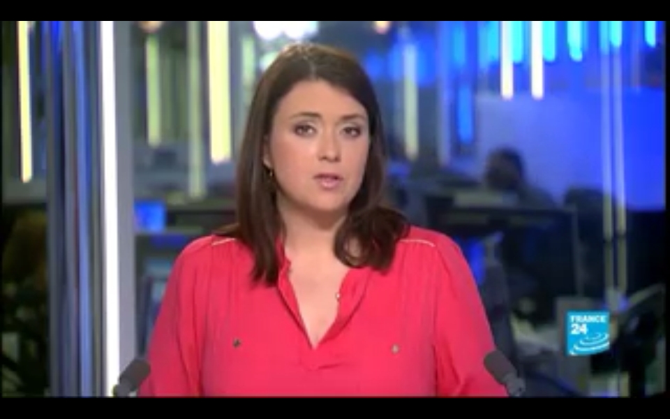 vuesalatele: [2012 05 04] AUDREY RACINE - FRANCE 24 - PARIS DIRECT @06H00