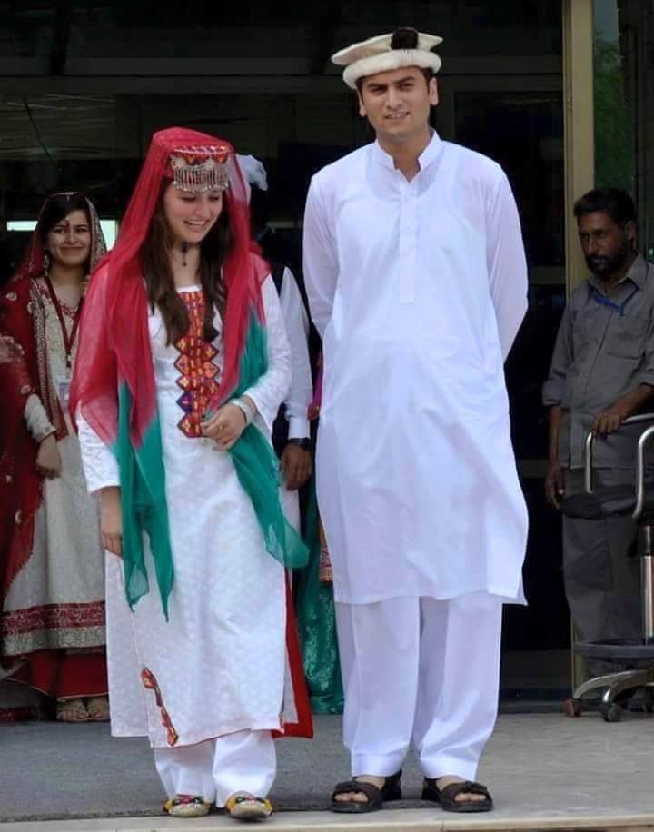 Newly Wed couple from - Gilgit Baltistan - Paradise Kashmir