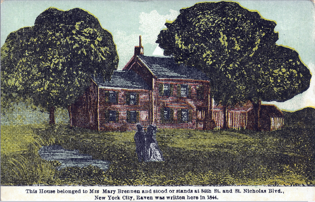 Inside the Apple: Postcard Thursday: Edgar Allan Poe