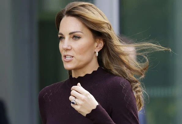 The Duchess of Cambridge visited the Angela Marmont Centre