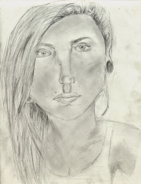 Right Brain Drawing 101: Summer Drawing Class: Jessica's Portrait