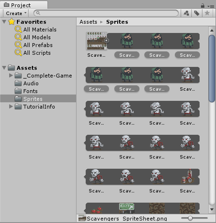 LateDreamer의 좌충우돌: Unity Tutorial: 2D Roguelike, part 1