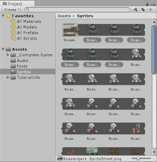 LateDreamer의 좌충우돌: Unity Tutorial: 2D Roguelike, part 1