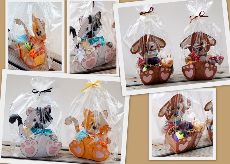 Paper Creations by Kristin: Kitty and Puppy Gift Boxes