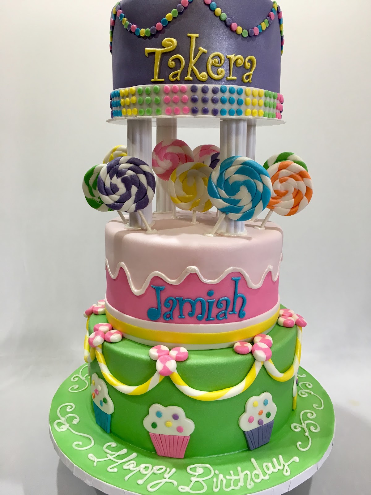 MyMoniCakes: Candyland theme cake