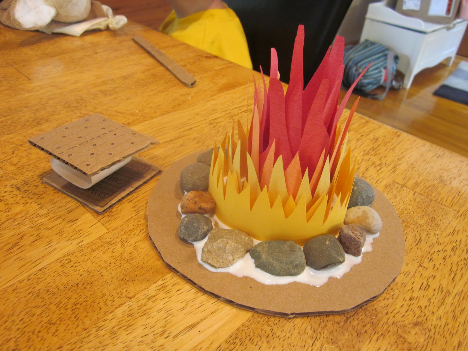 ID Mommy: Rainy Day Project: Paper S'mores