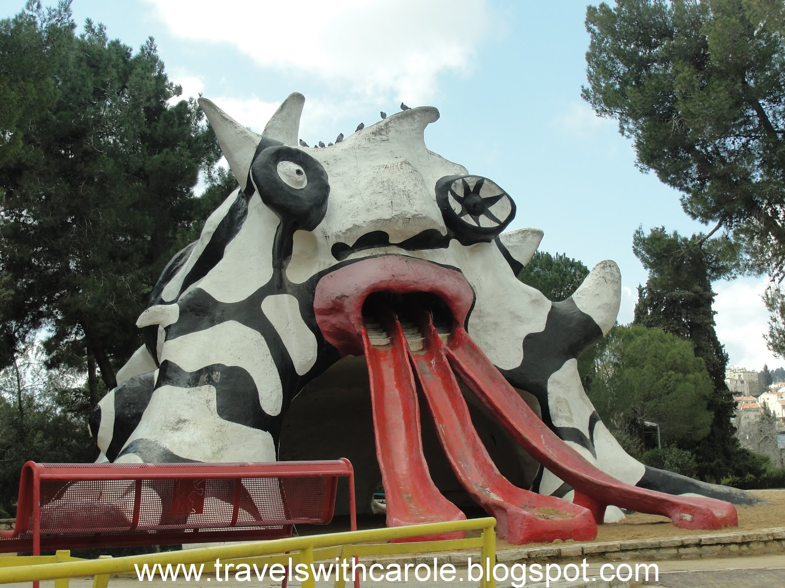 Travels With Carole: Jerusalem, Israel: Monster Park; things to do