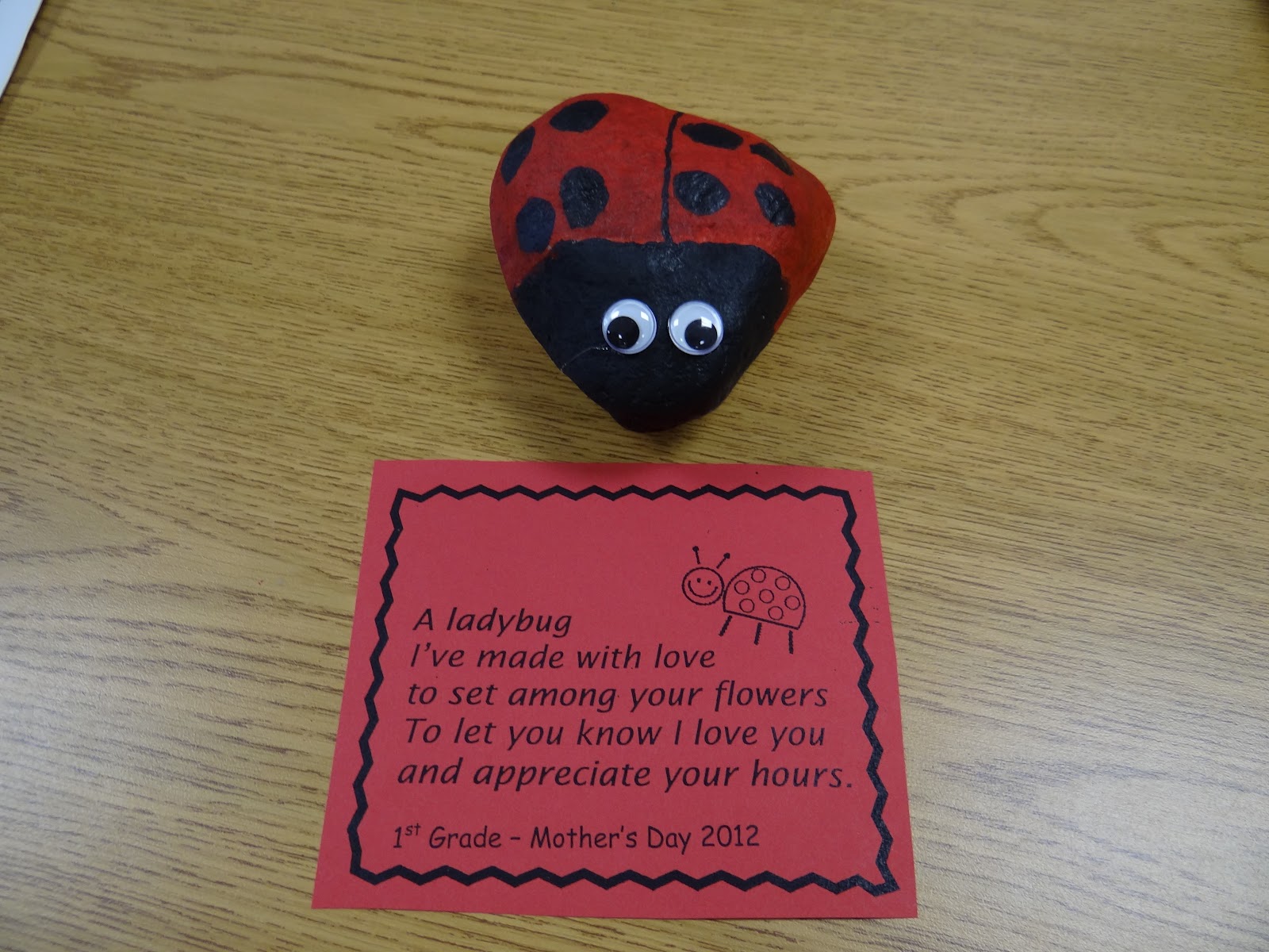 What Happens In First....Stays in First!: Mother's Day Project - Rock ...