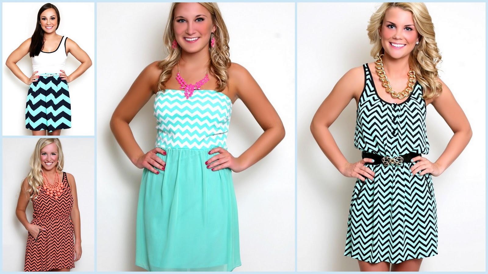 Flourish Boutique & Gallery: Five of our Fave Ways to Wear Chevron Dresses!
