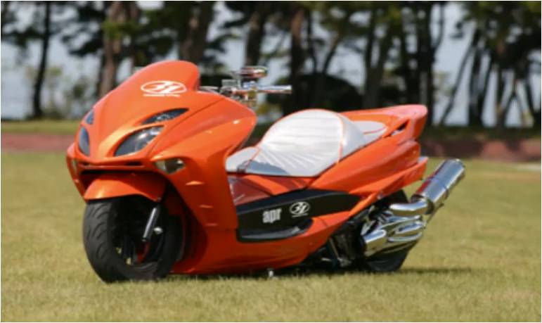 Monster Bego: Modifikasi Motor Matic Gaya Jepang