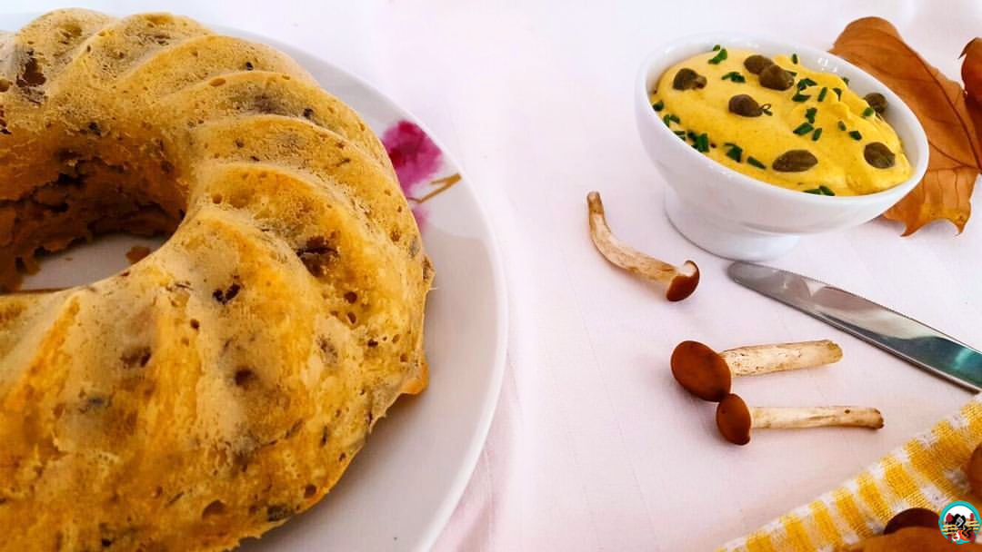 Pastel de hongos - ¡Huele Bien!