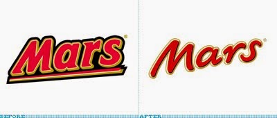 Redesign : Evolução do logótipo da Mars