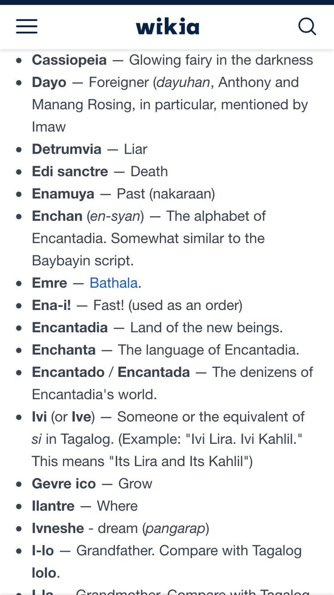 encantadia language - philippin news collections