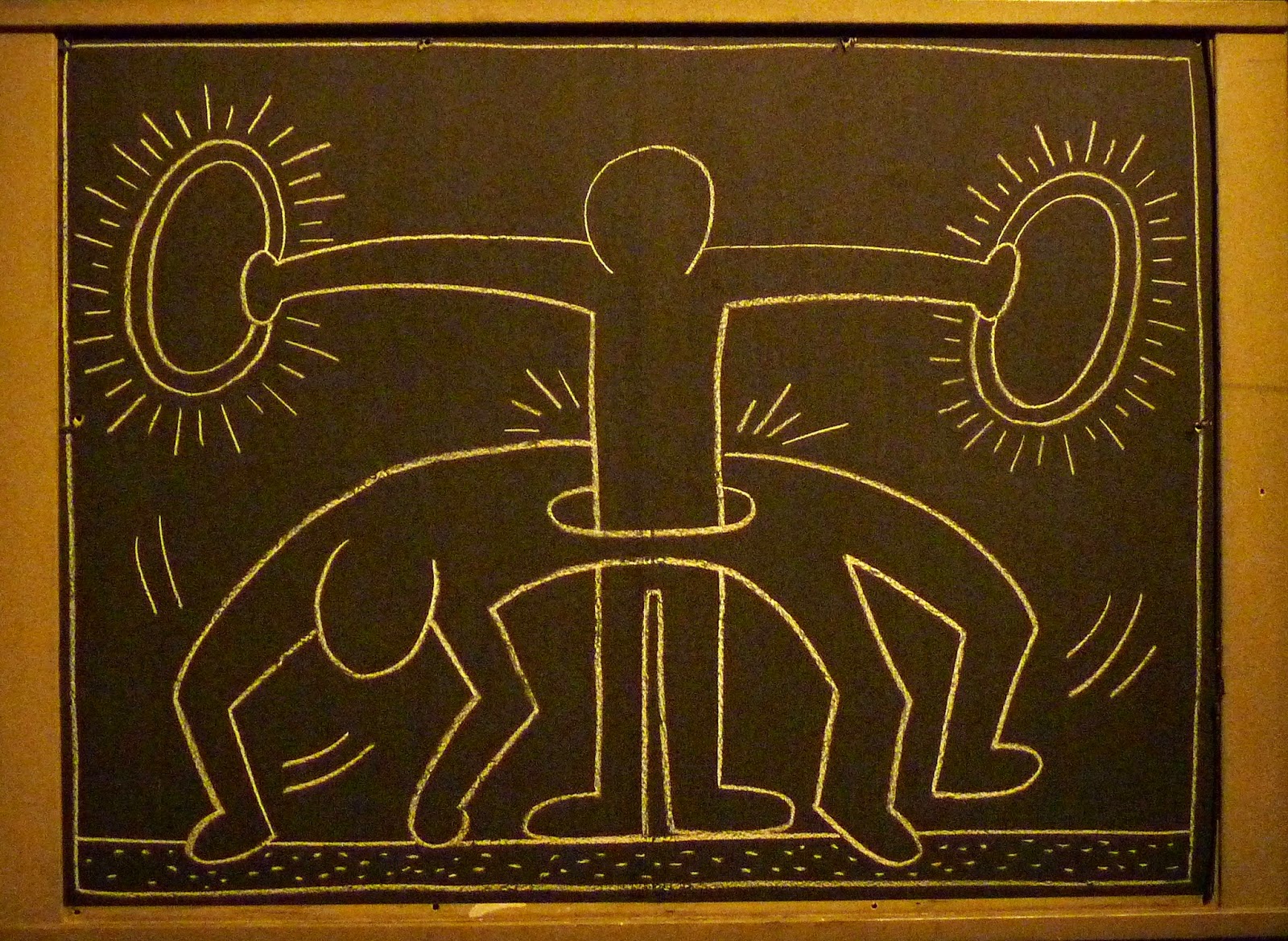 The Blue Elephant: Some Images from the Keith Haring Exhibit at the ...