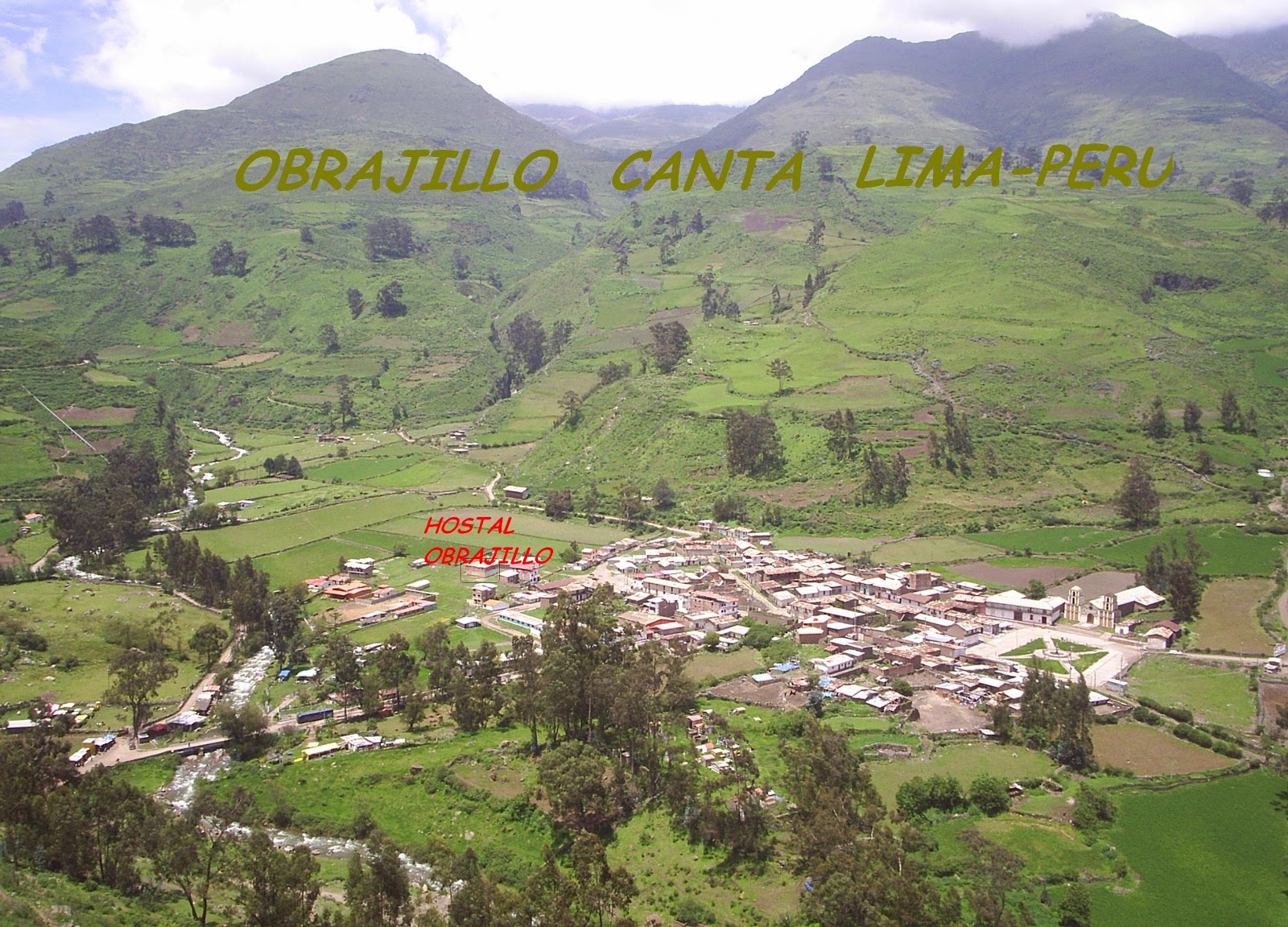 HOSTAL OBRAJILLO - HOSPEDAJE - CANTA