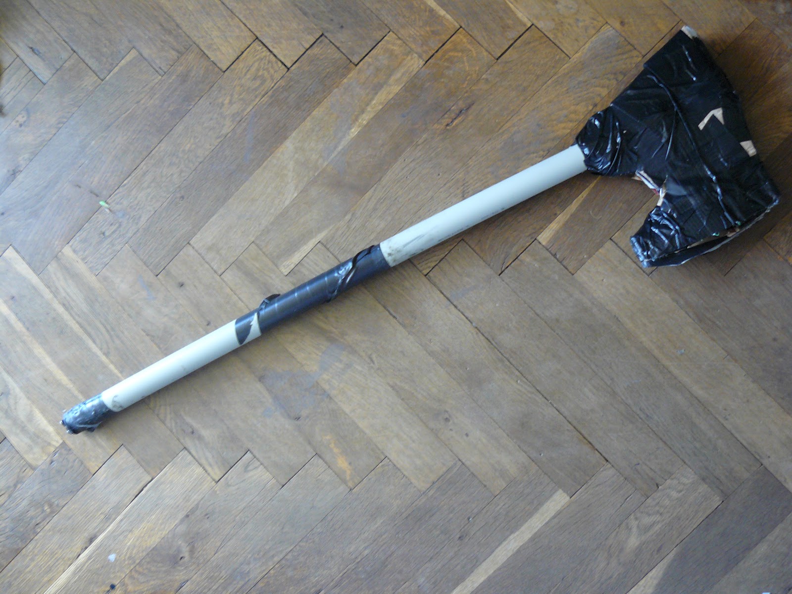 Buskador's LARP: How to make a larp boffer fighting axe