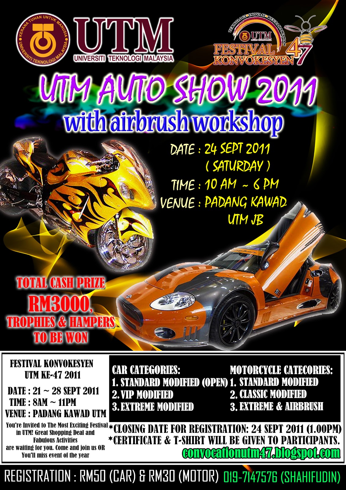 Automaniac Fiesta@UTM ~ FESTIVAL KONVOKESYEN UTM 47