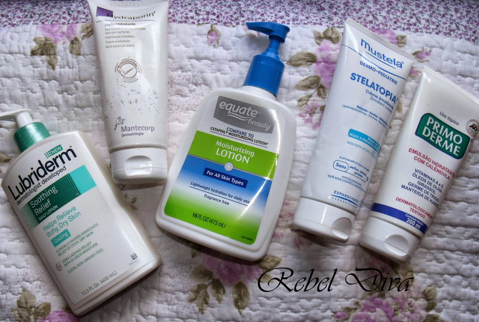 Rebel Diva: Testei: 5 Cremes para Dermatite Atópica